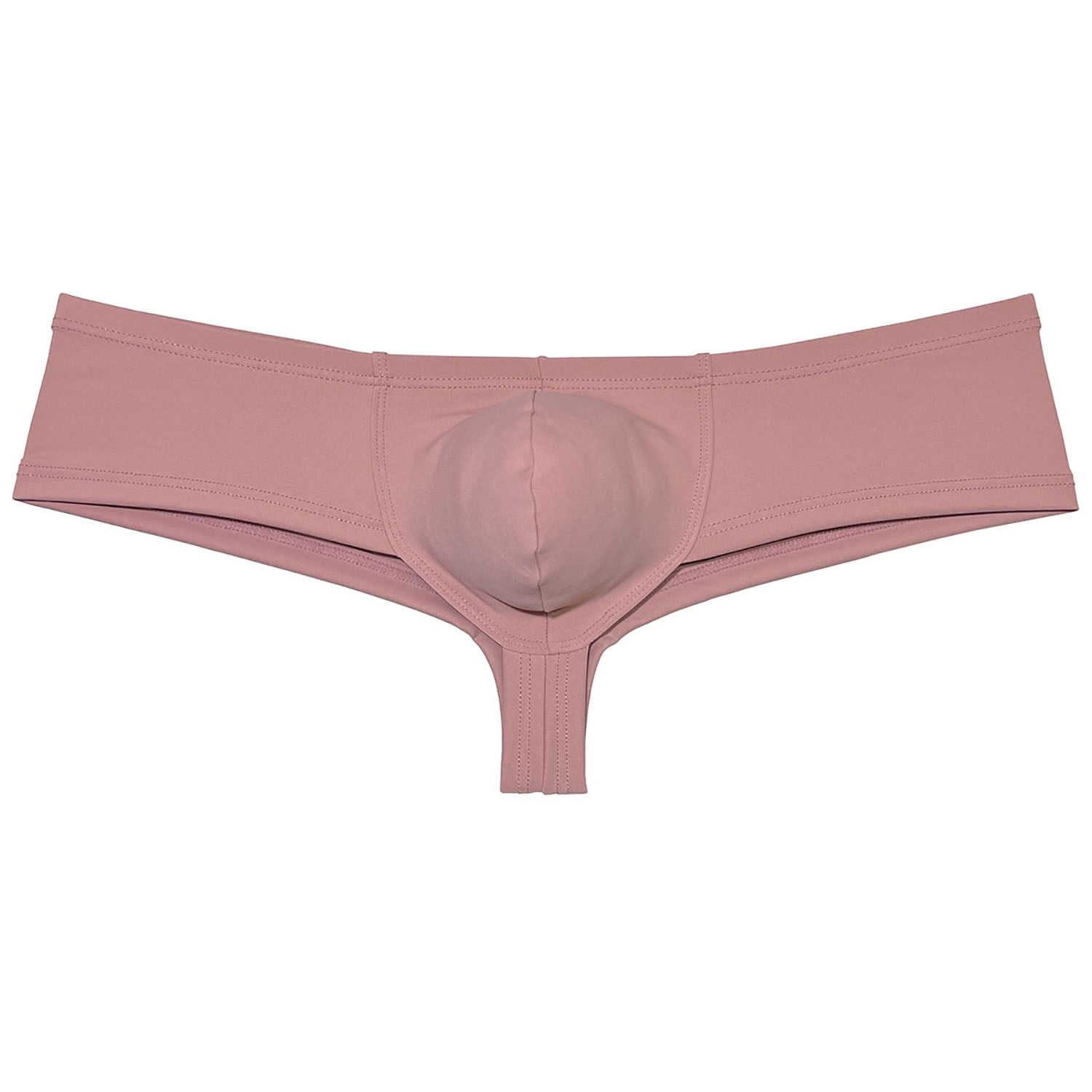 Botmois Solid Spandex Mens Cheeky Panties Hipster Half Hip Coverage ...