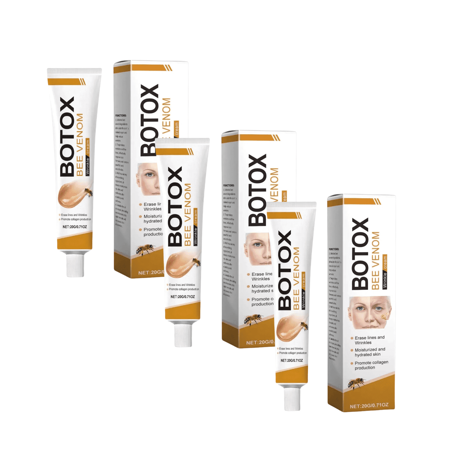 _Botox_Bee_Venom Wrinkle Removal Cream-Firming, Moisturizing, Lifting ...