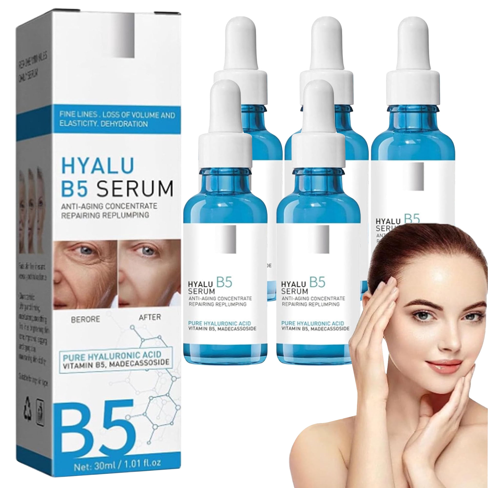 Botox Face Serum,B5 Serum,Facial Essence, Anti Aging drops, Botox in a ...