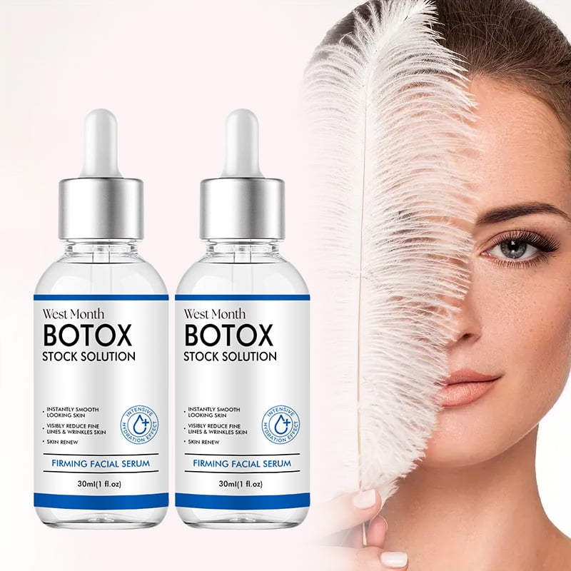 Botox Face Serum with Vitamin C & E, Anti-Aging Facial Serum, Instant ...