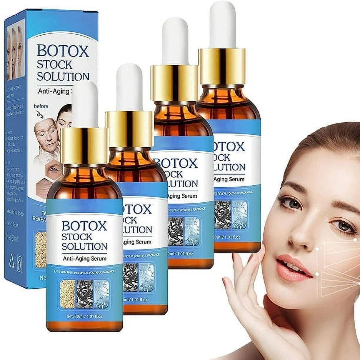 Botox Stock Solution Facial Serum, Botox Face Serum, Botox in a Bottle ...