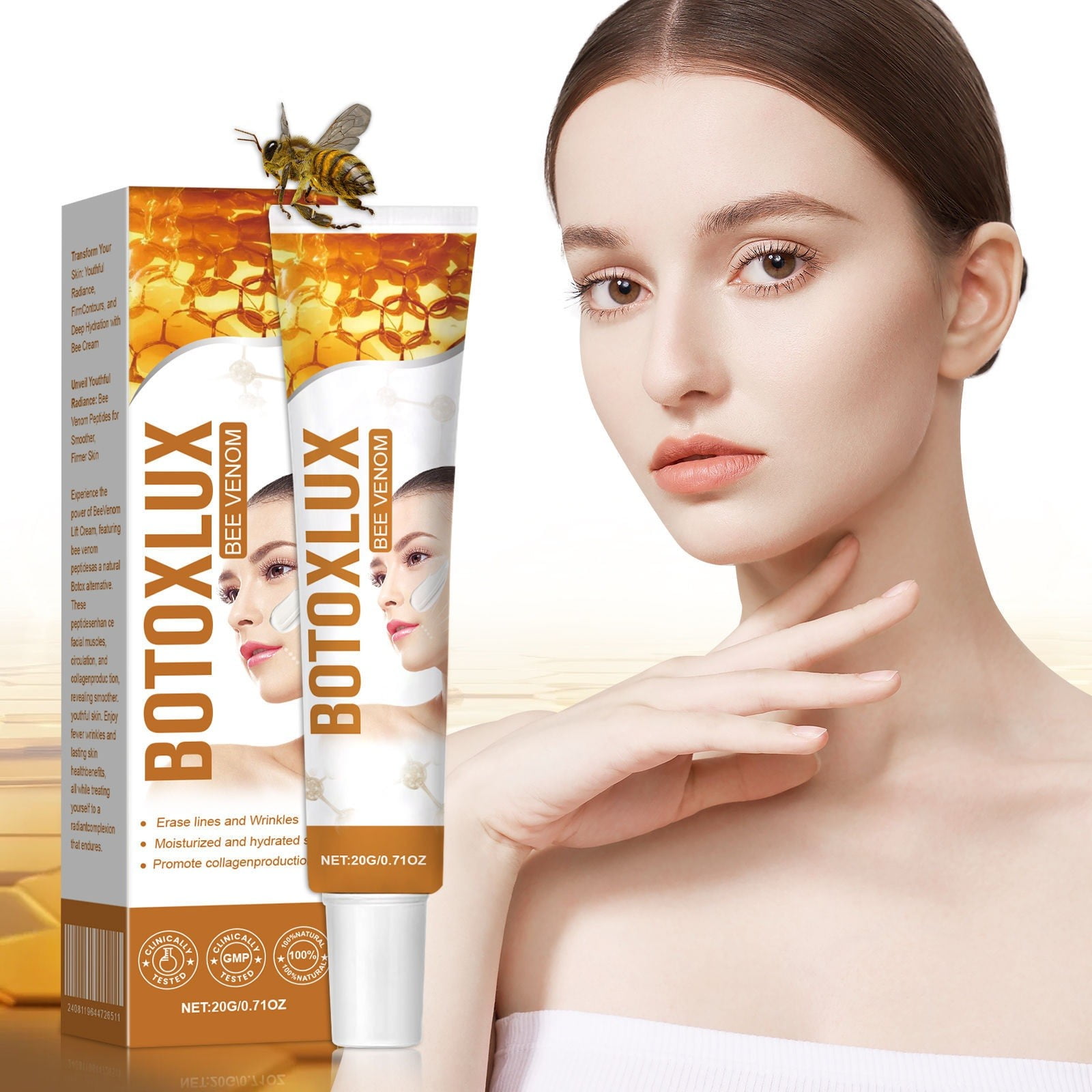 BotoxLuX Bee Cream Lifting and Firming Cream Bee Lift Cream Tightens ...