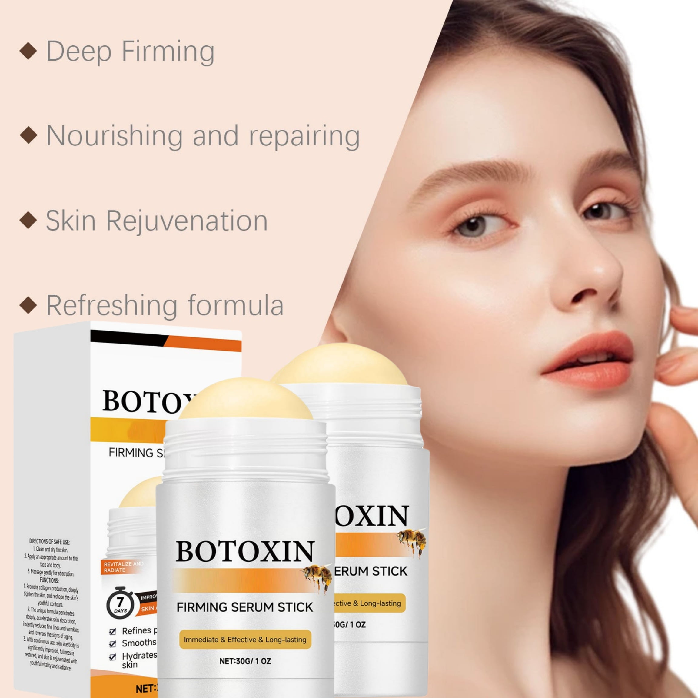 Botoxin Botox Bee Extract Wrinkle Removal Cream, Advanced Firming ...