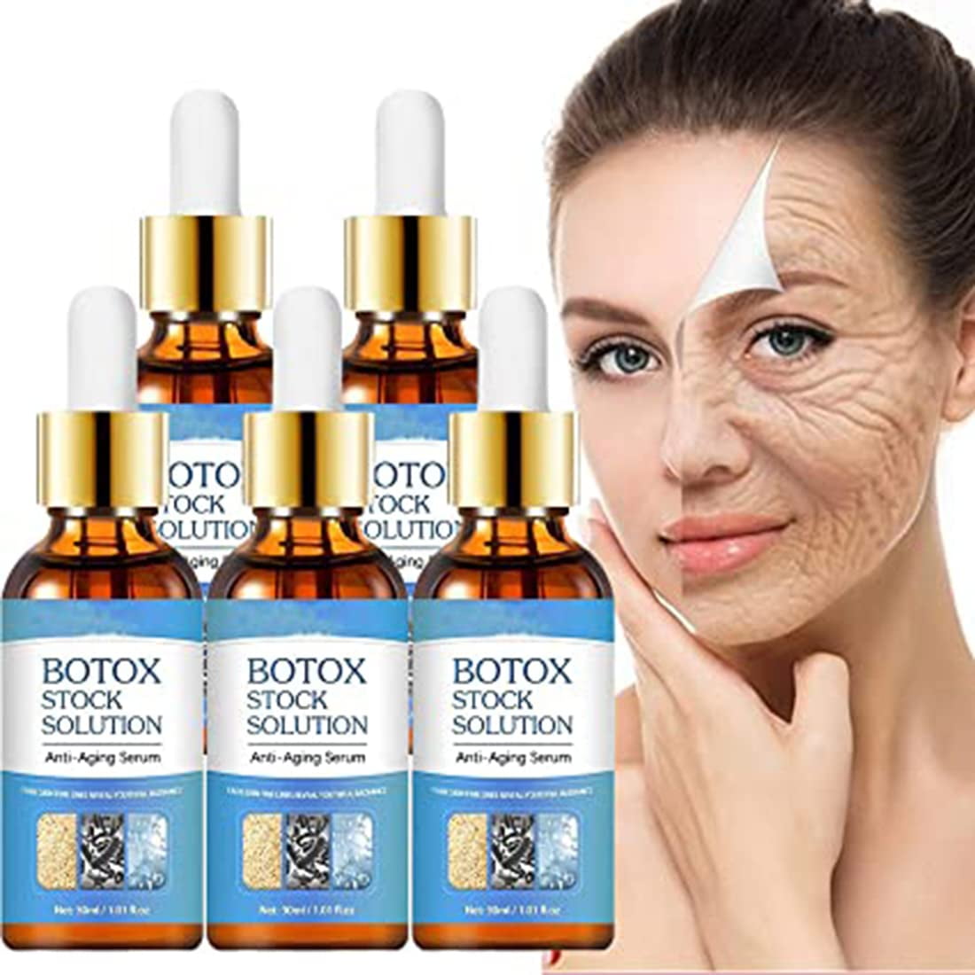 Botoxlux Collagen Anti Aging Serumcollagen Boost Anti Aging Serum For Face And Wrinklesbotox