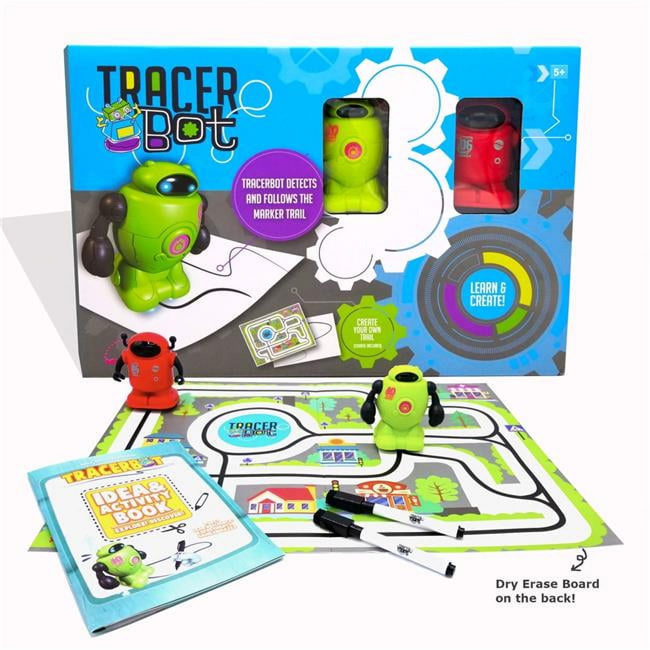 Bots Tracerbot Mini Inductive Robot Set, Multi Color - Walmart.com