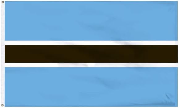 Super Tough USA-Made Botswana 3x5ft Indoor Flag | Made of Heavyweight ...