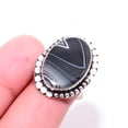 Botswana Agate - Botswana Designer Handmade 925 Sterling Silver Ring S ...