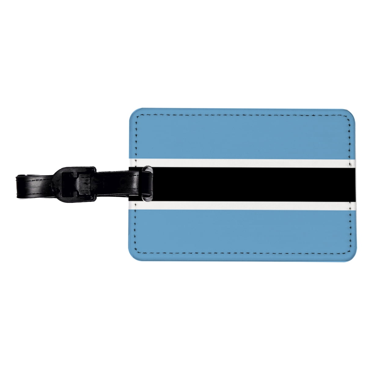 Botswana Country Flag Faux Leather Travel Luggage Tag - Walmart.com