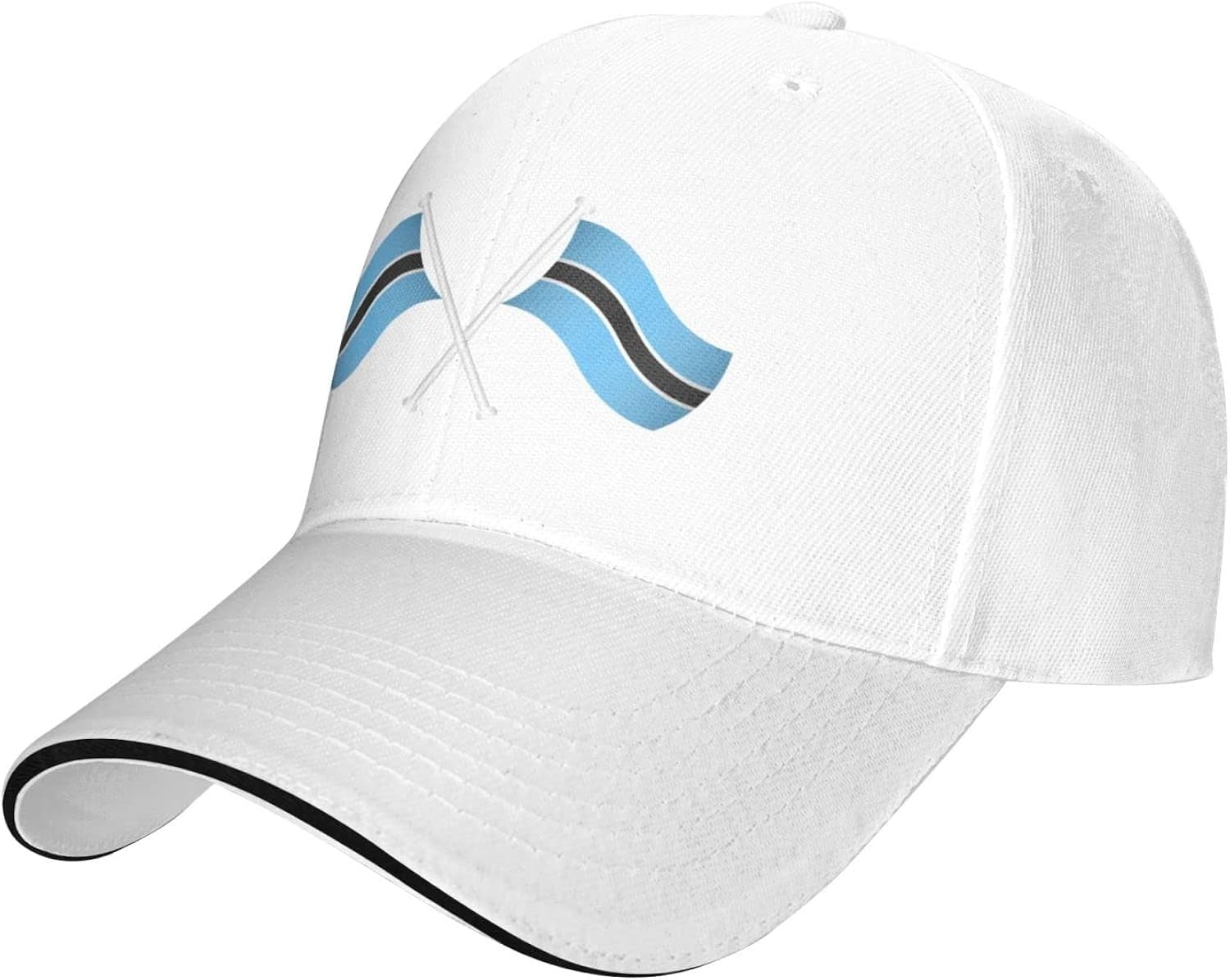 Botswana Flag Baseball Cap,Customized Baseball caps,Hardtop Sweatband ...