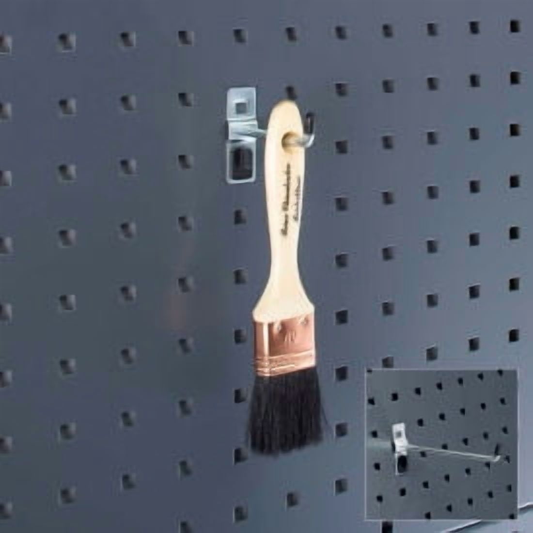 Bott B2178570 Single Straight Hook for Perfo Panels, 6 in., Zinc - Pack ...