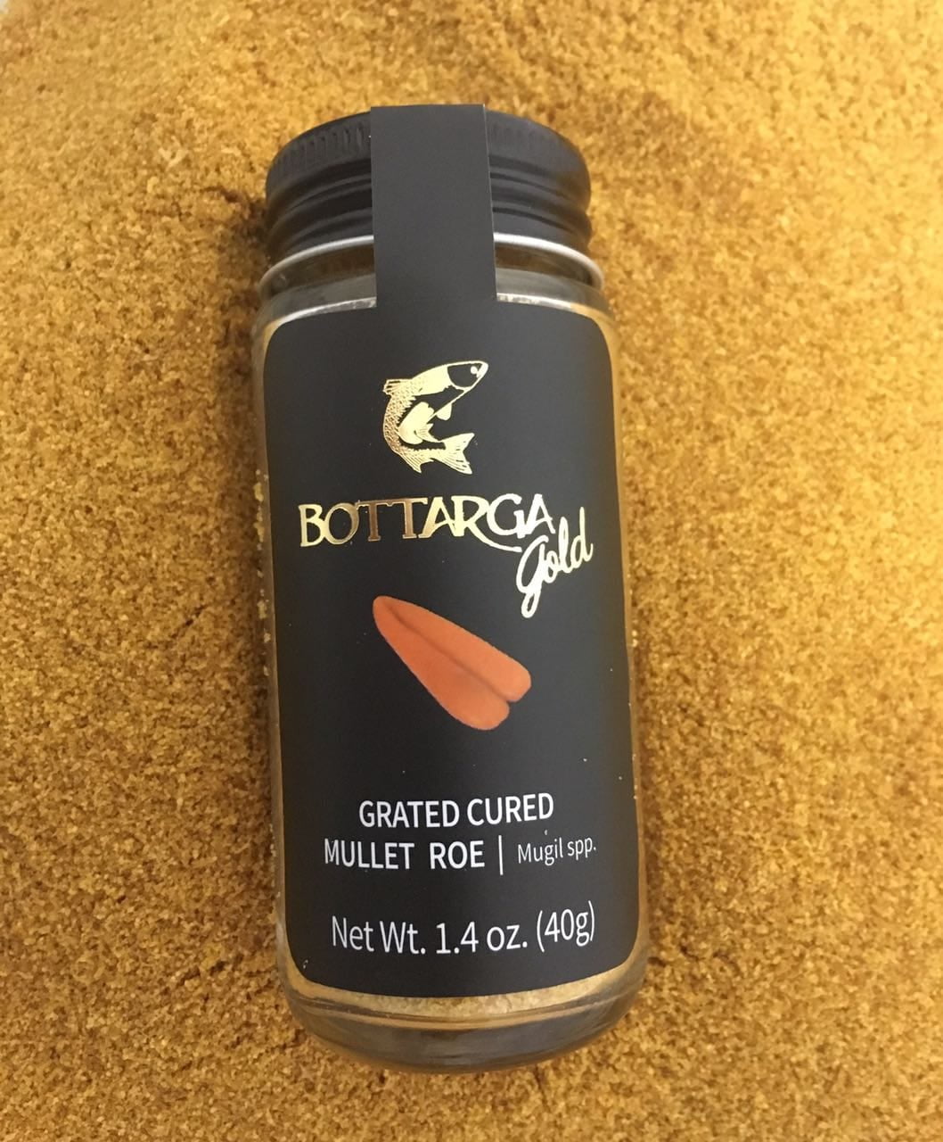 Bottarga Gold Grated Dried Mullet Roe - 1.4 Oz Glass Jar - Walmart.com