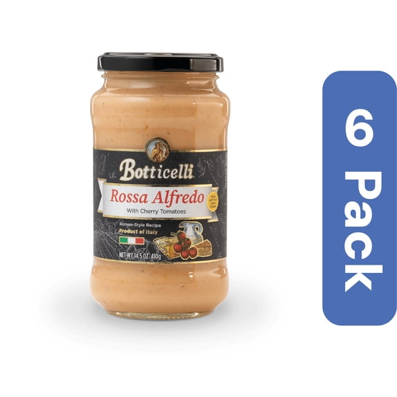 Botticelli Alfredo Rossa Sauce 14.5 oz (Pack Of 6) - Walmart.com