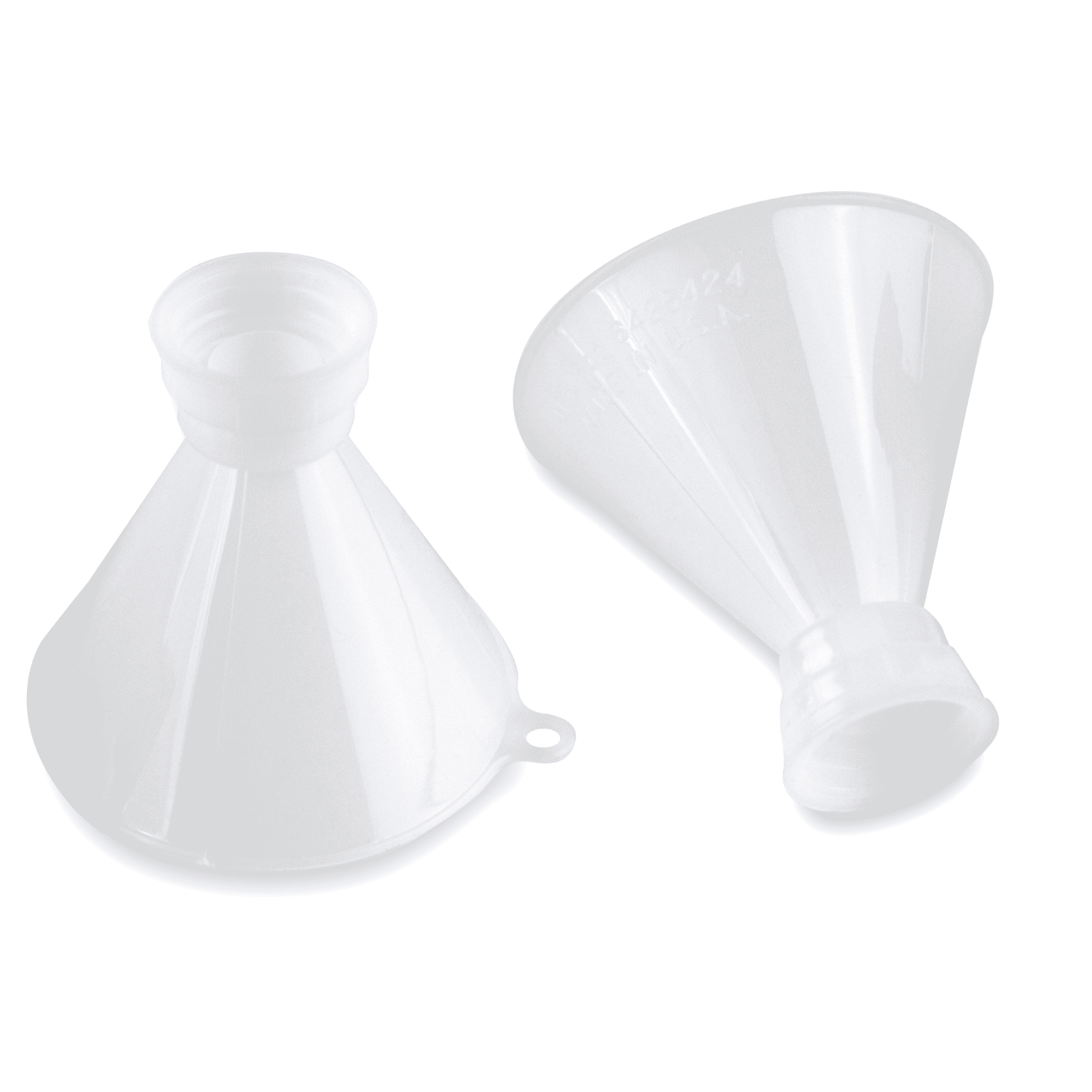 Bottiful Home Twist-on Plastic Funnels Set of 2 for 24mm & 28mm Bottles ...