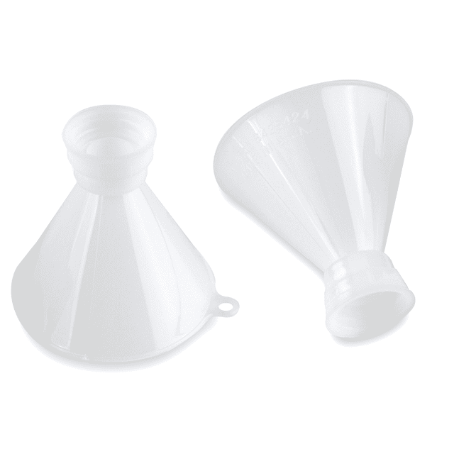 Bottiful Home Twist-on Plastic Funnels Set of 2 for 24mm & 28mm Bottles ...