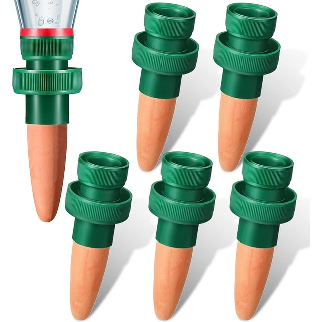 Adjustable Self Watering Spikes, Plant Watering Stakes with Bottle ...