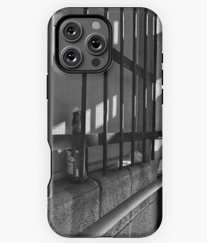 Bottle Behind Bars Art M19988 Phone case for iPhone 11 to 16 Pro Max ...