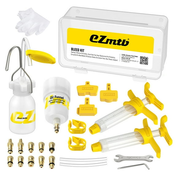 Bottle,Brake Bleed Tool Set Metal Adapter Oil Fluid Set Bleeder Kit Mtb ...