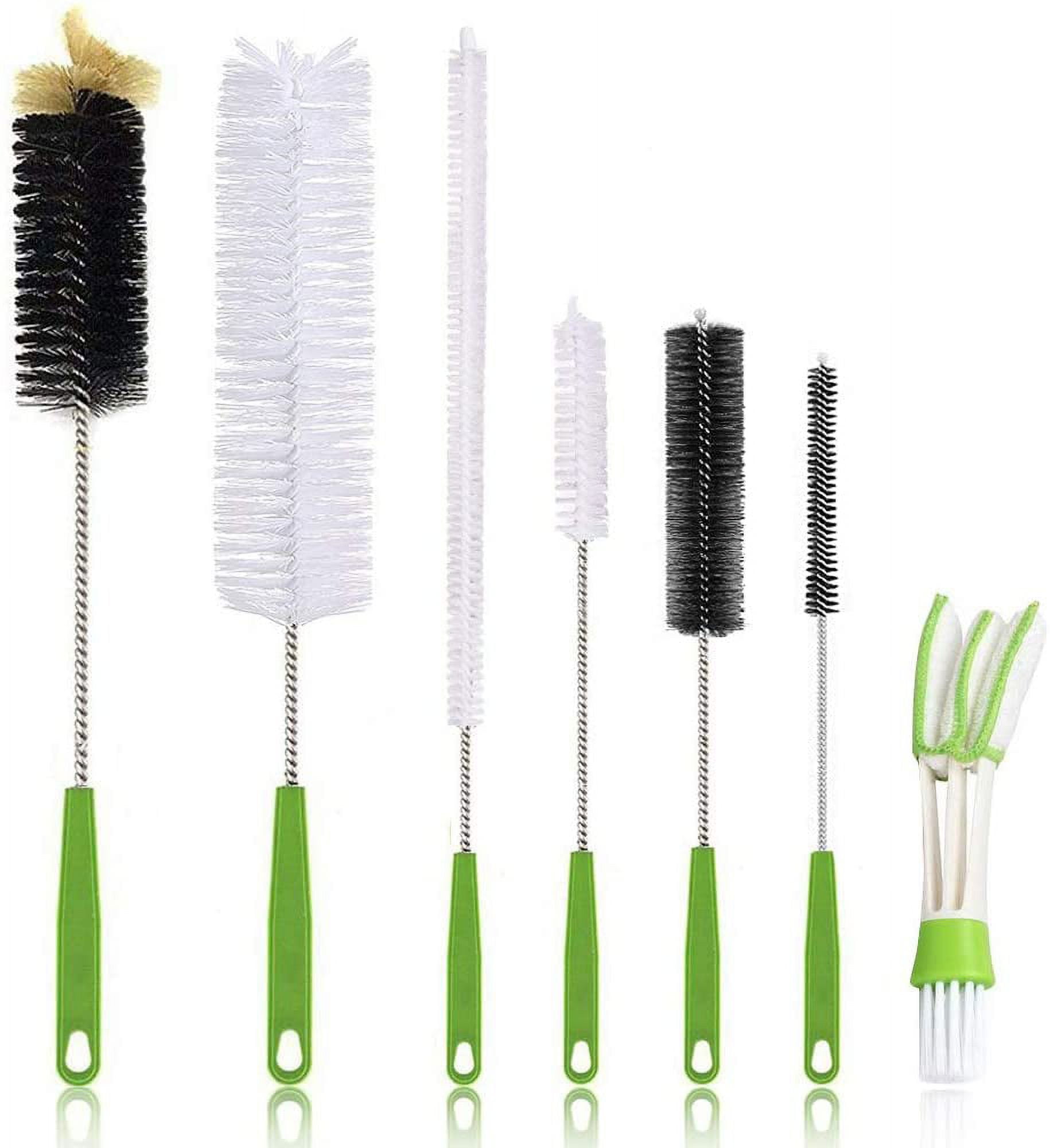 Bottle Brush Long Handle Brushes Bendable Pipe Cleaners Vase Cleaning ...