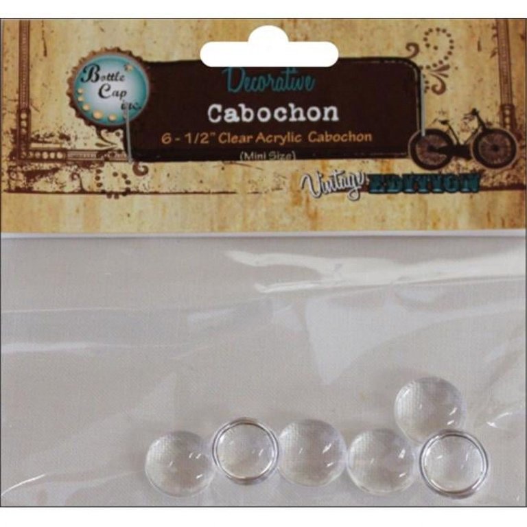 cabochon caps