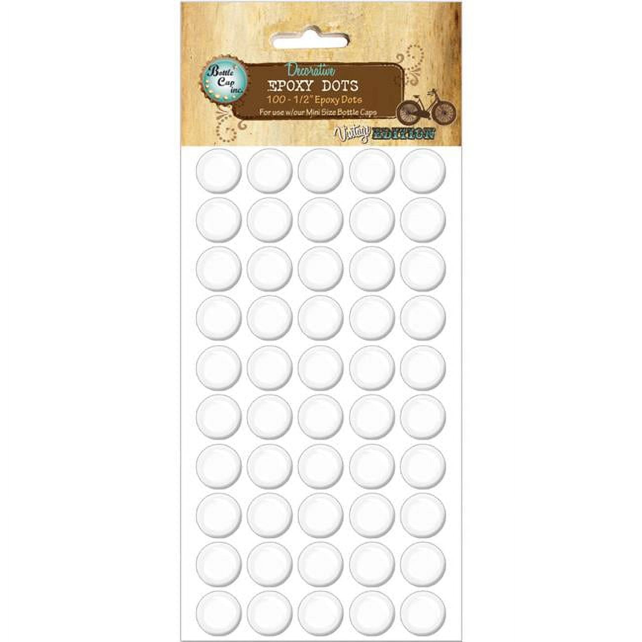 Bottle Cap Inc 100pk Epoxy Dots, 1/2" - Walmart.com