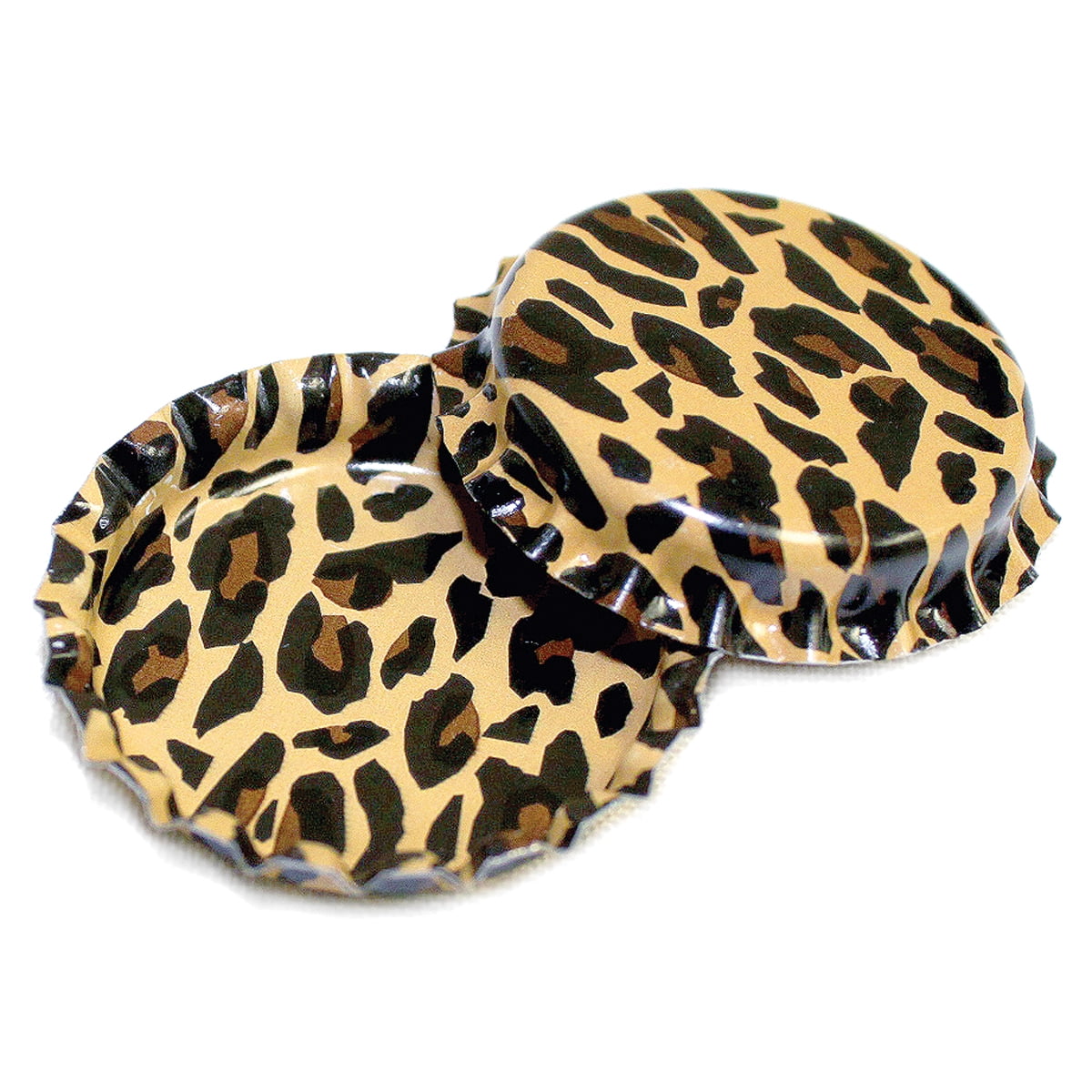 Bottle Cap Inc Vintage Standard Bottle Caps 1" 50/Pkg-Cheetah - Walmart.com