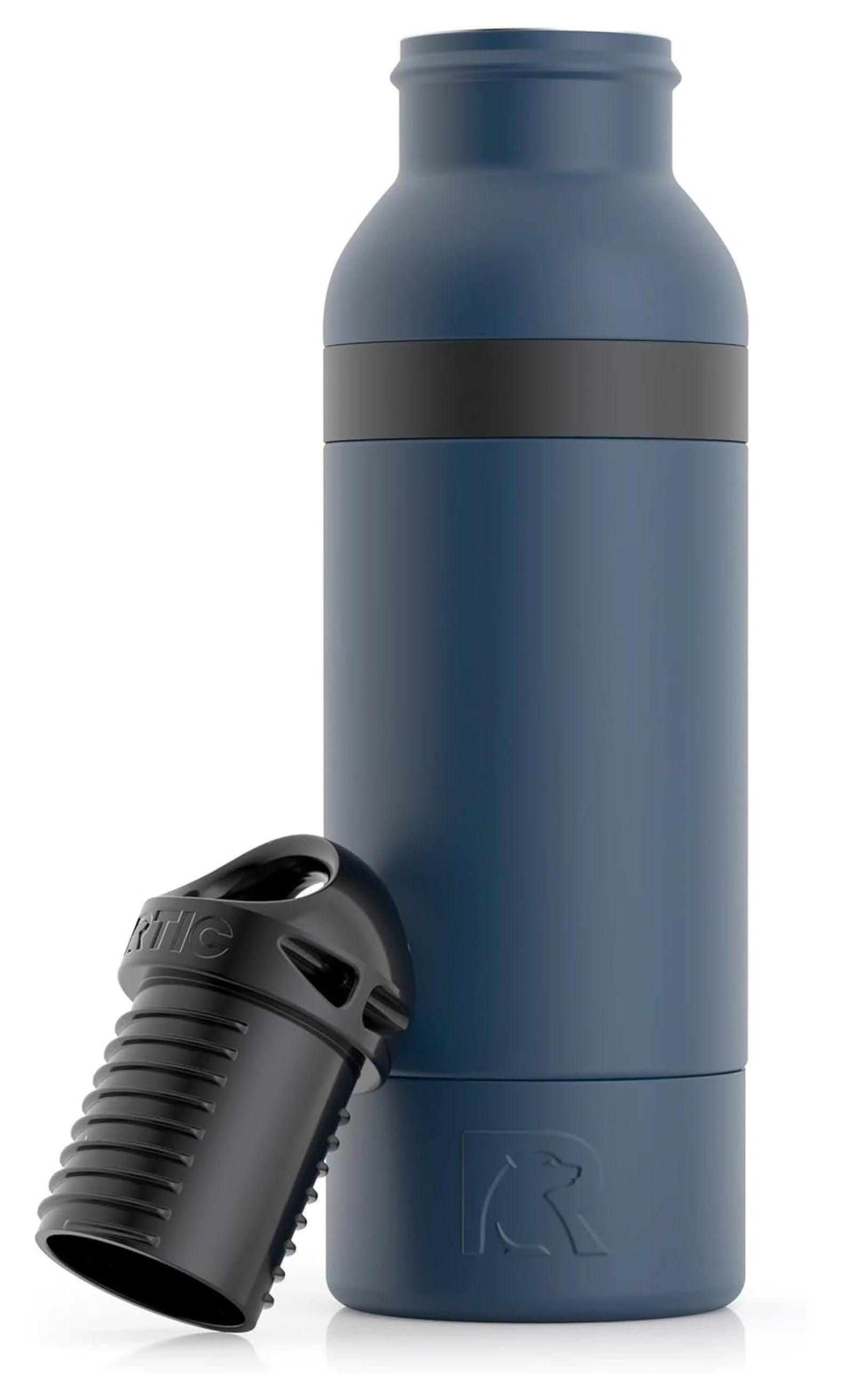 Bottle Chiller Water Bottle Insulated Cooler for 12oz Glass Soda Bottle ...