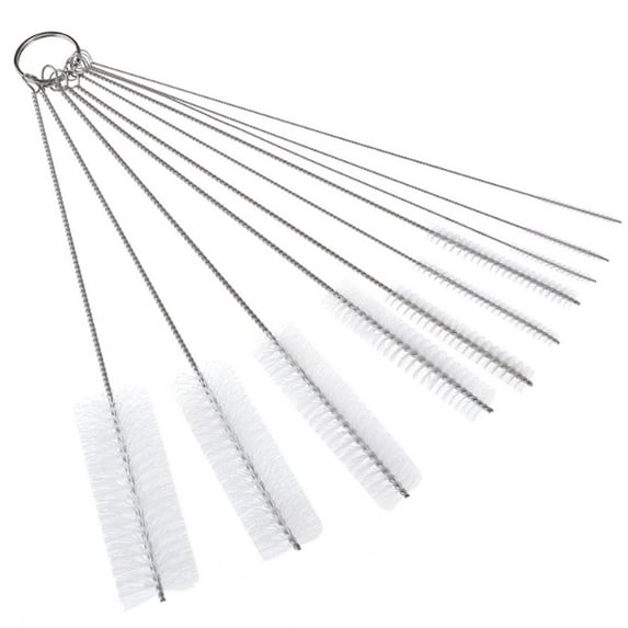 Bottle Cleaning Brushes Set Tube Straw Brush Nylon Bottle Pipe Cleaner ...