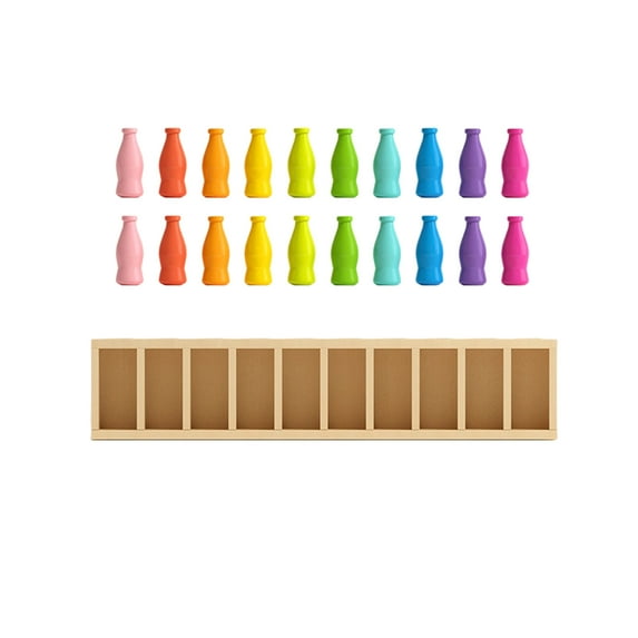 Bottle Color Match Game, Fun Family Board Game, Bottle Flip Game for 2 ...