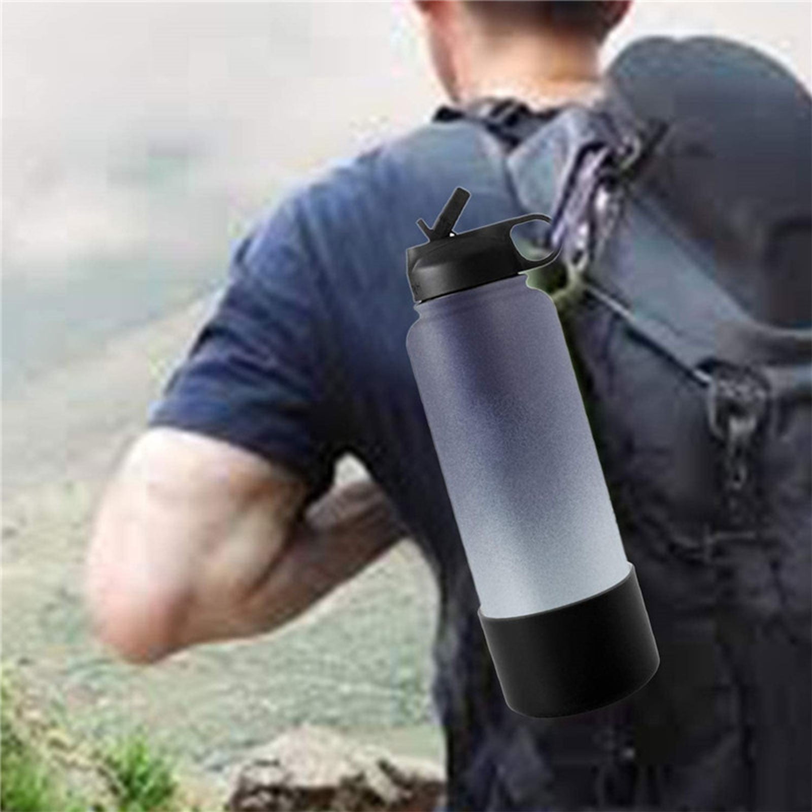 Bottle Covers Silicone insulated cup cover, sports water cup, glass cup ...