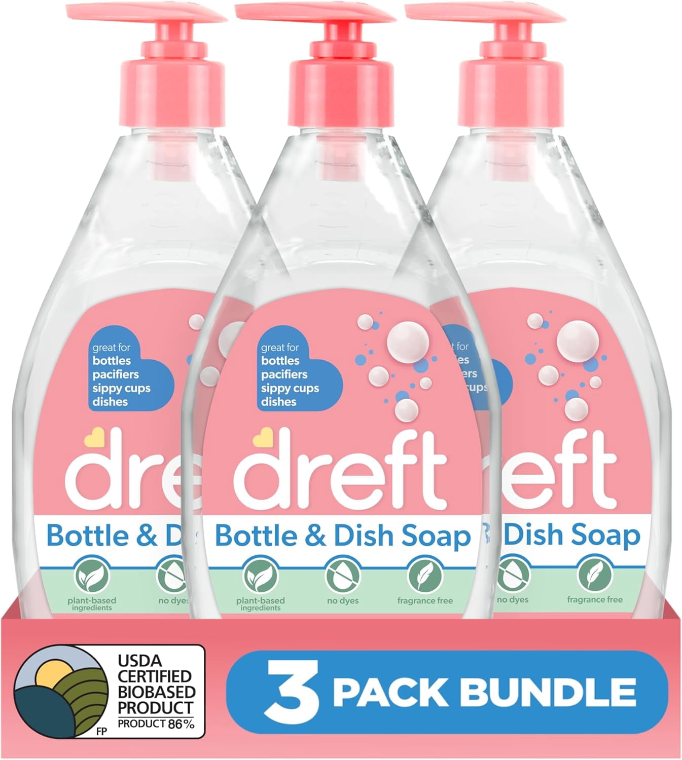 Bottle and Dish Soap | Made to Clean Baby Bottles, Sippy Cups ...