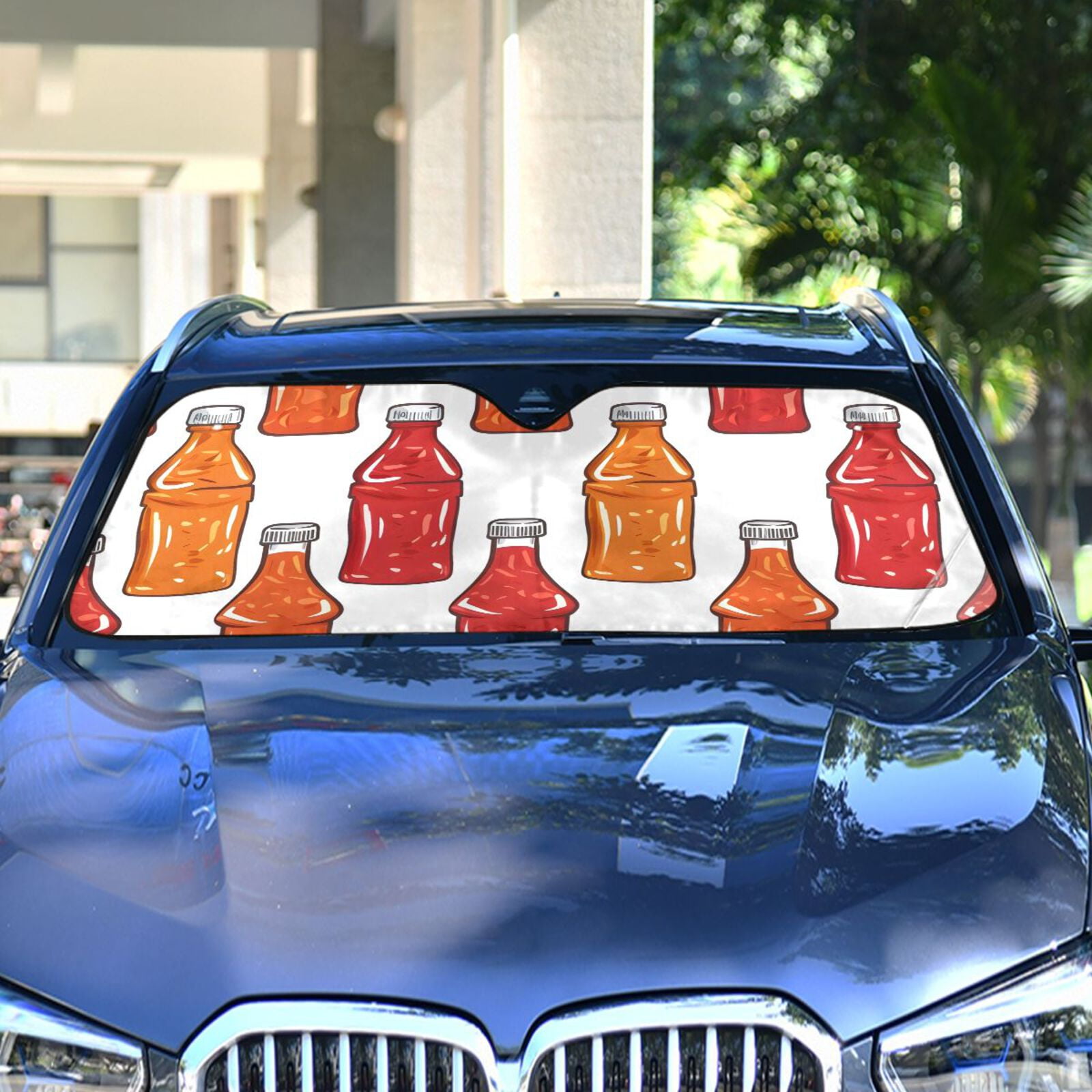 Bottle Drink Automotive Front Car Windshield Sun Shade Reflector ...