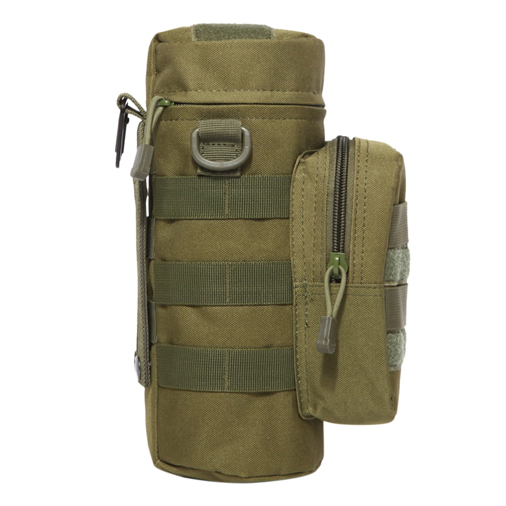 Bottle Holder Molle Hanging Gas Tank Pouch Outdoor Accessories (Army ...
