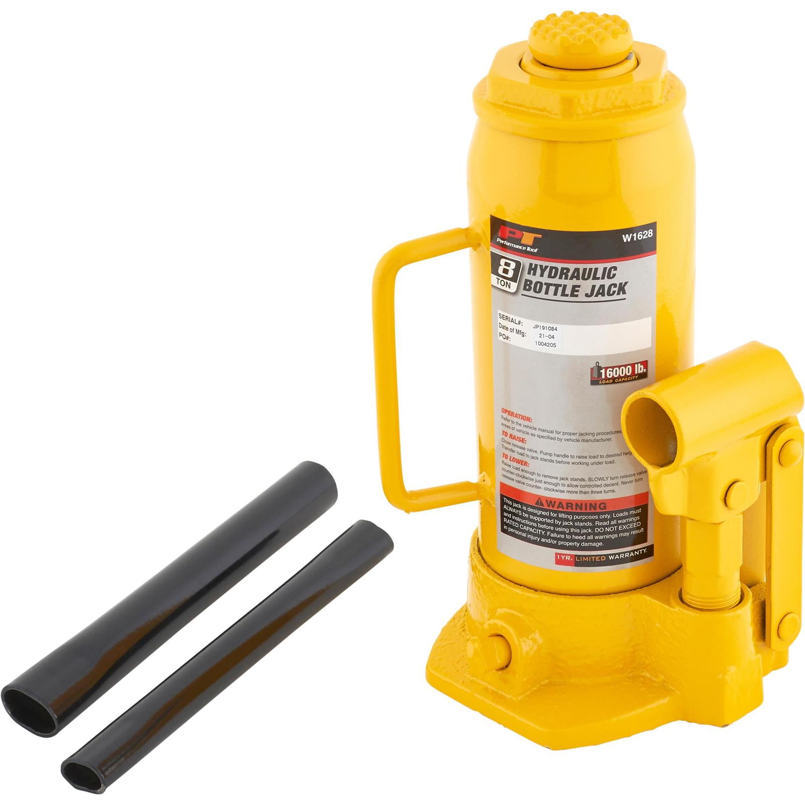 Bottle Jack, 8 Ton - Walmart.com