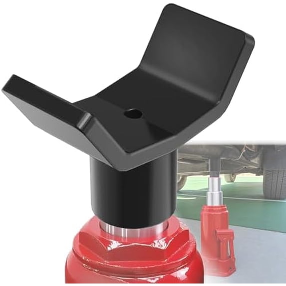 Bottle Jack Adapter for 12t Jack Heavy Duty Steel Lifting Saddle for 3 ...