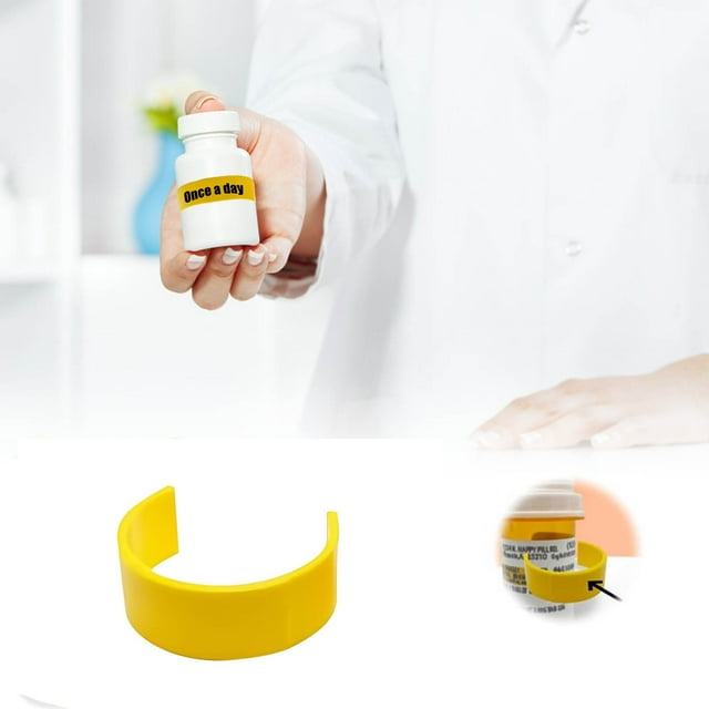 Bottle Label for Easy Drug Identification Labeled Packaging - Walmart.com