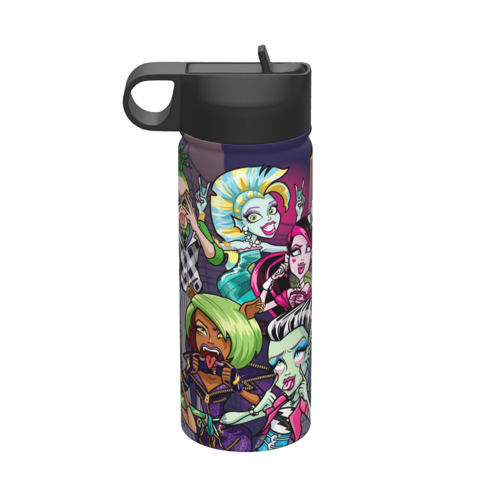 Bottle Monster High Insulated Stainless Steel Wide Mouth Water Bottle ...