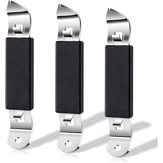 Bottle Opener - 3 Pieces Magnetic Beer Bottle Openers - Metal Can Punch ...