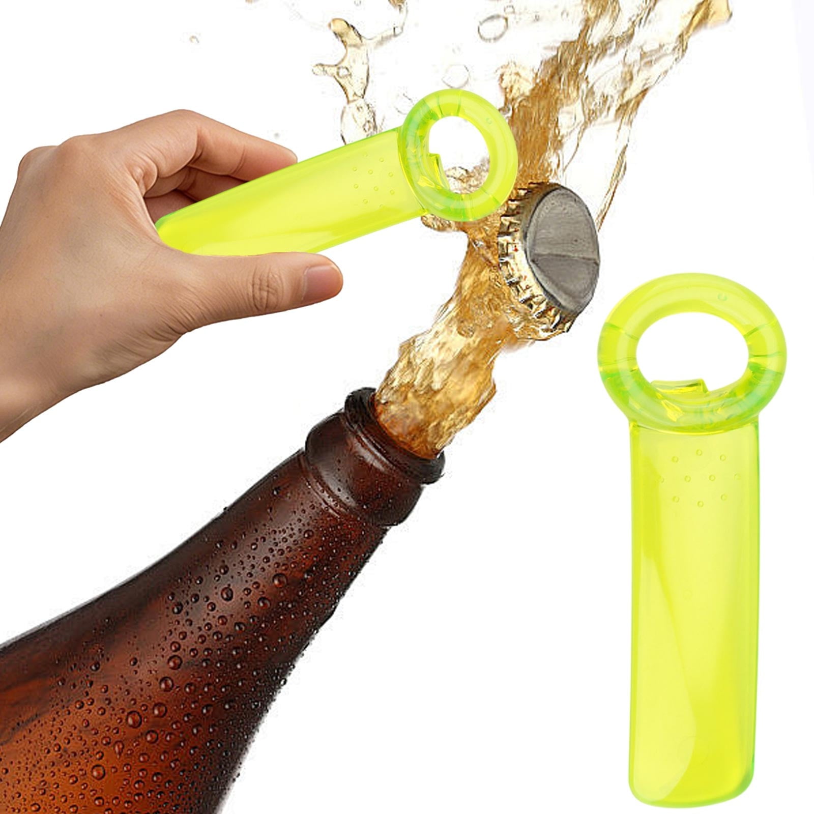 Bottle Opener, Ergonomic Grip Color Beer Opener, Portable Keychain Tool ...