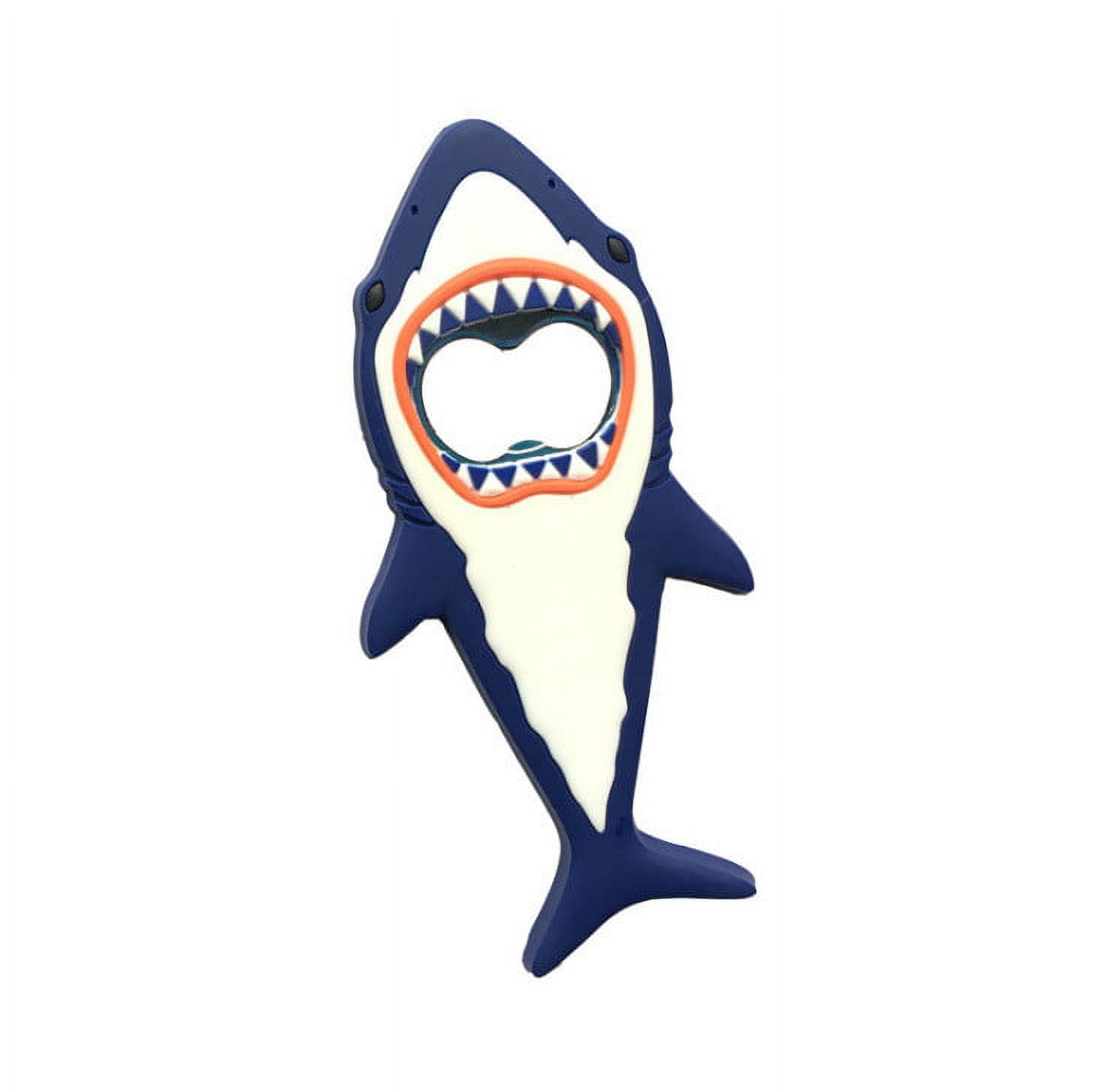 Bottle Opener Funny Shape Magnetic Beer Bottle Magnet Opener, Shark ...
