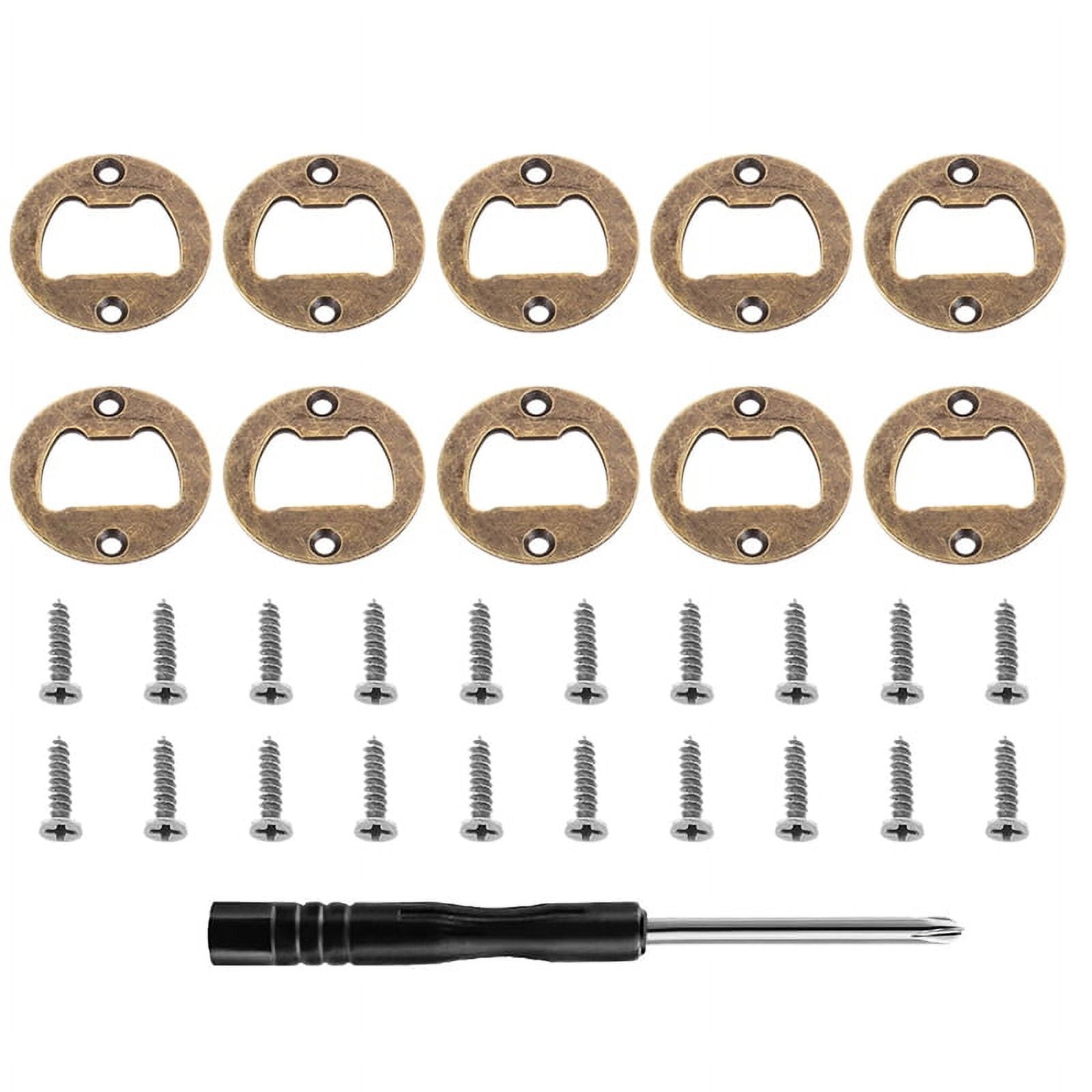Bottle Opener Inserts Kit Stainless Steel Round Bottle Opener Inserts ...