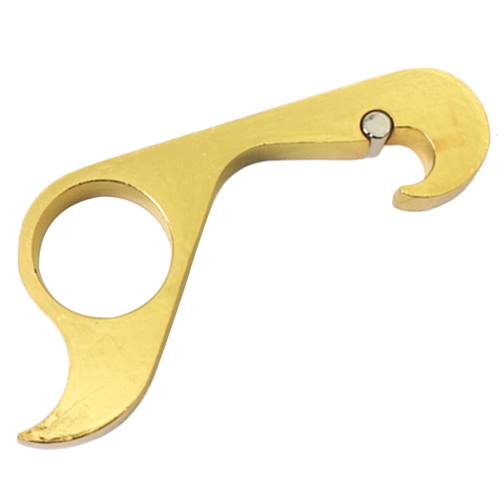 Bottle Opener QWEZJ One-Handed Bottle Opener Magnetic Metal Bottle ...