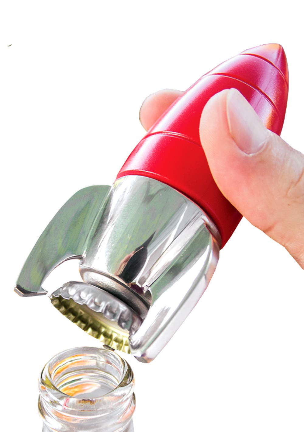 Bottle Rocket Cap Opener – Magnetic Bottle Opener Opens Beer And Soda ...