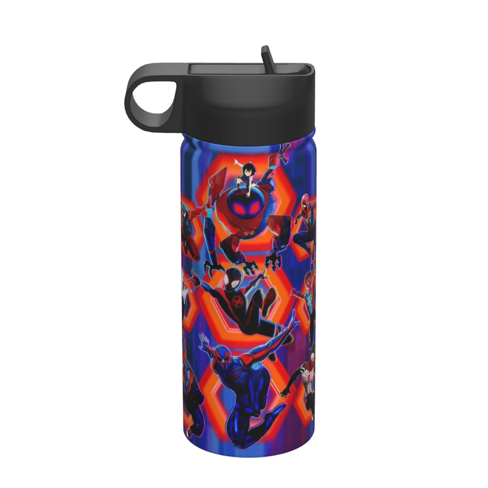 Bottle S-Pider Man Insulated Stainless Steel Wide Mouth Water Bottle ...