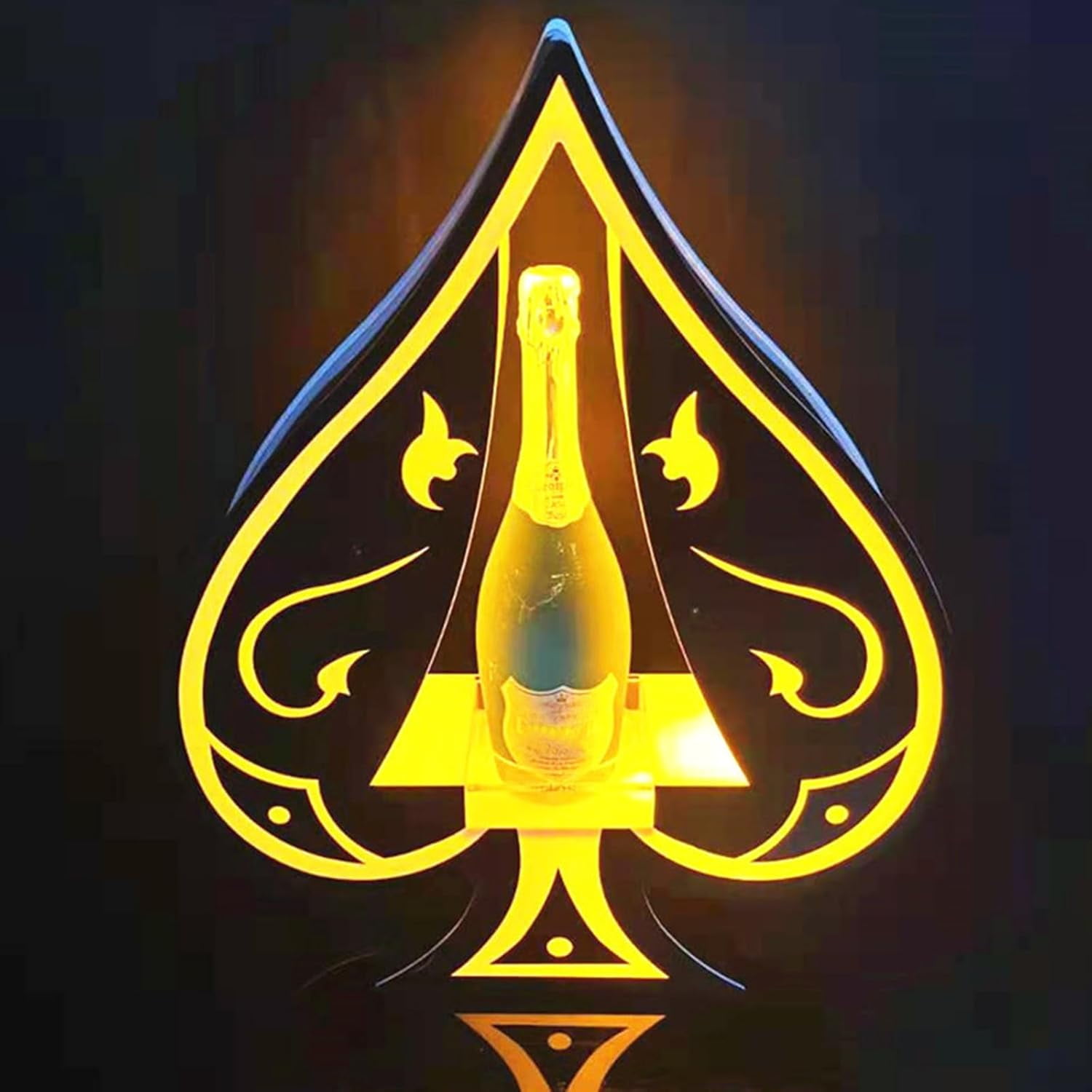 Bottle Service Sign,Bottle Presenter for Night Club, Champagne Bottle ...