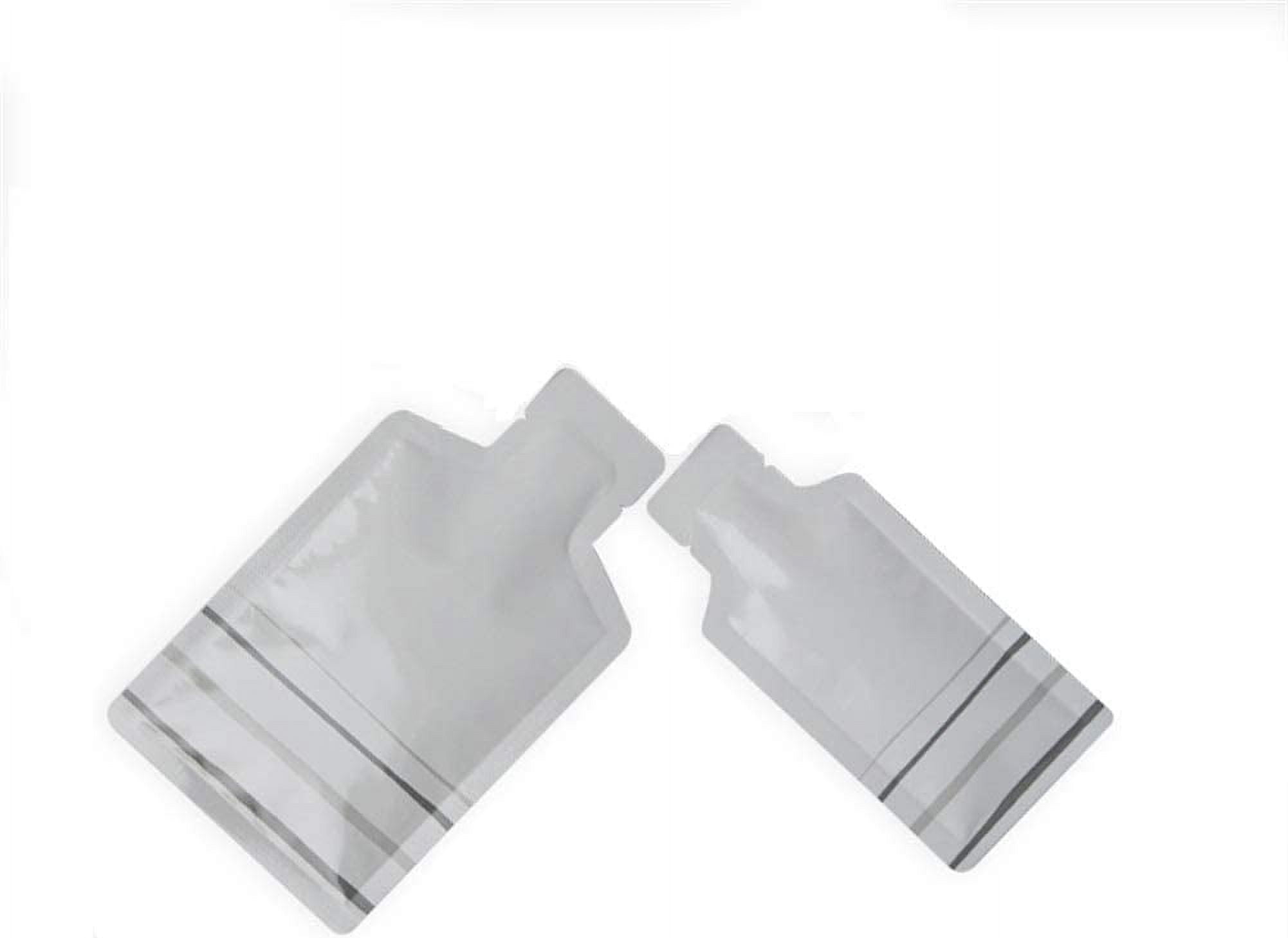 Bottle Shape Open Top Aluminum Foil Pouch Package Bag with Tear Notch ...