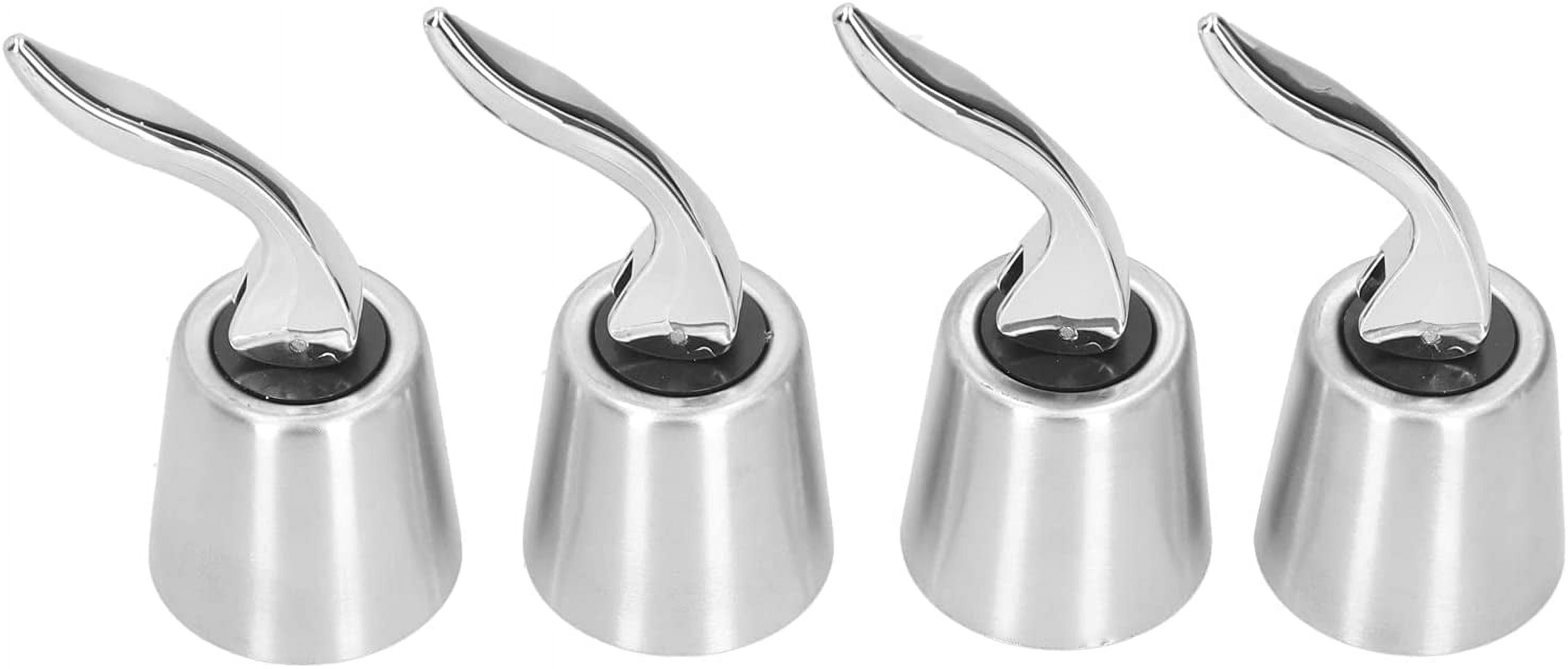 Bottle Stopper, Wine Bottle Stopper 4PCS Wine Bottle Stopper Press ...