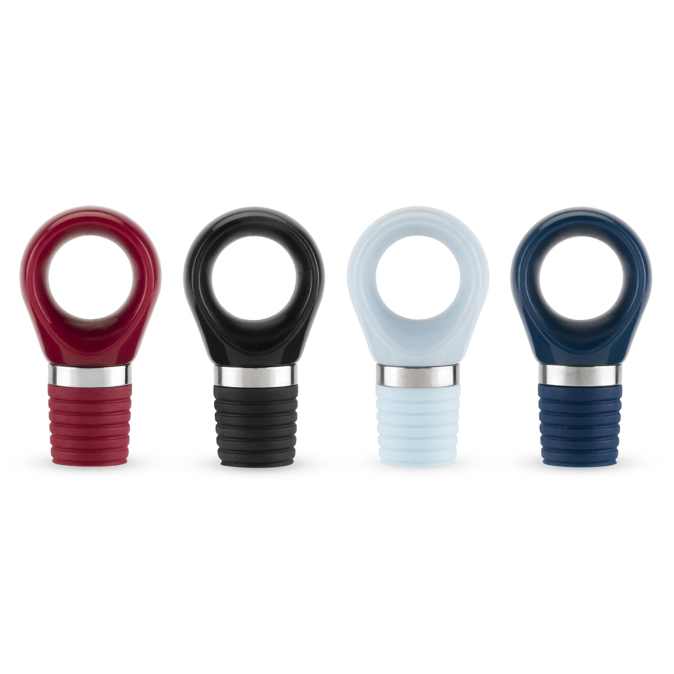 Host Wine Bottle Stoppers, Wine Stoppers for Party Set of 2 Assorted ...