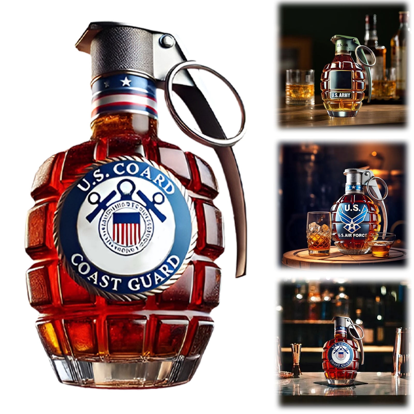 Bottle Themed Glass Glass Glass Veterans Memorial Glass For Veterans ...