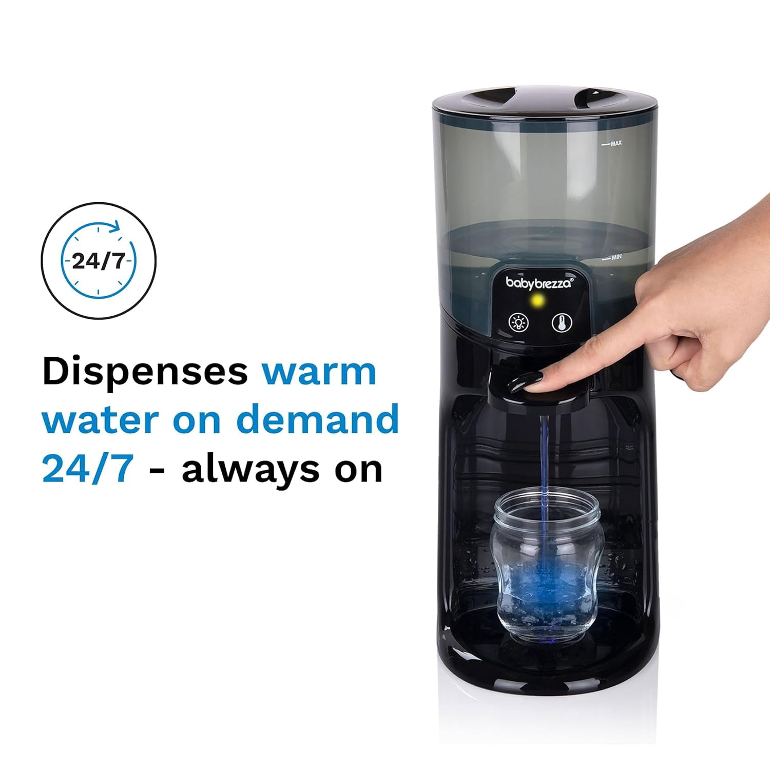 Bottle Warmer with 3 Temperature Settings and 50oz Tank - Walmart.com