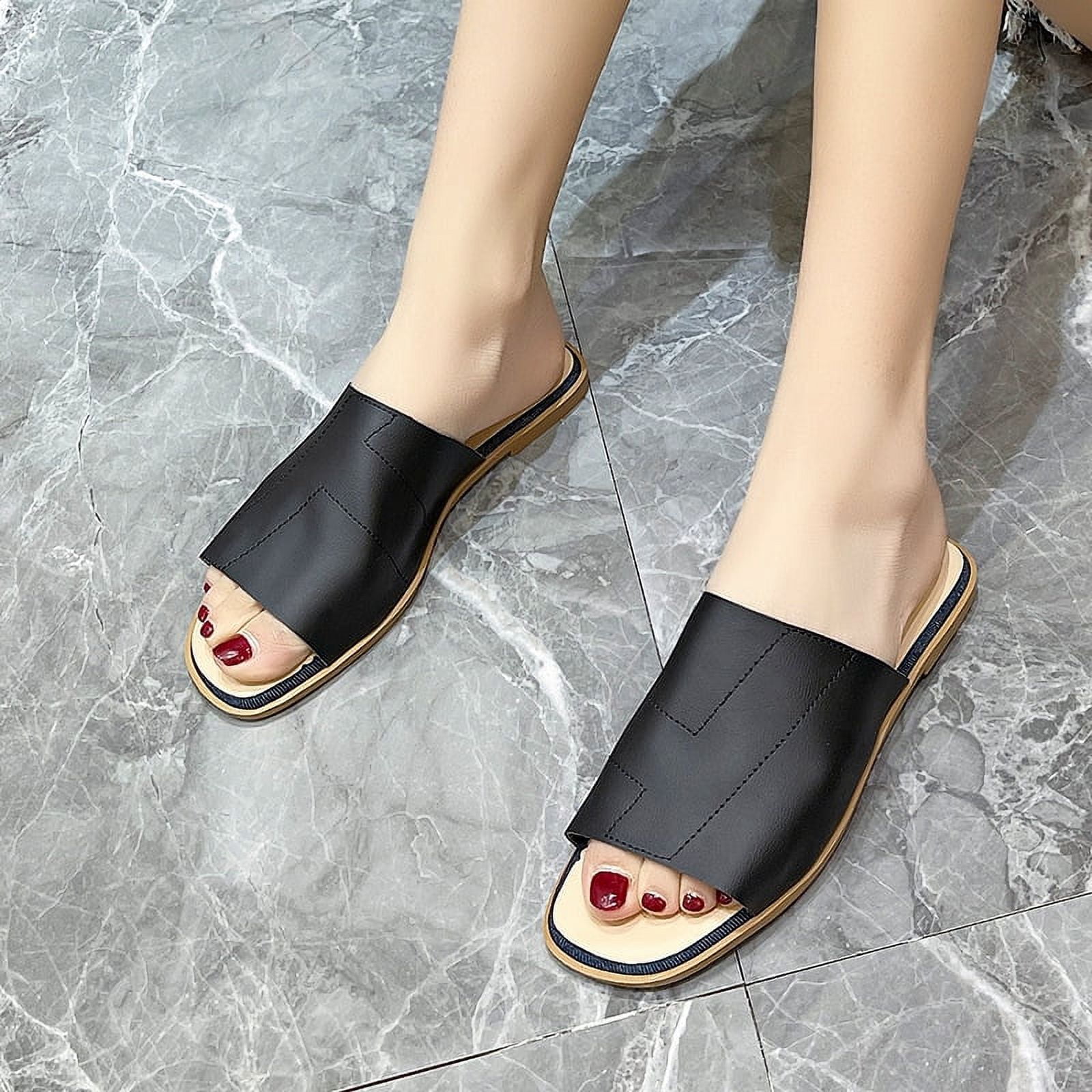 BottleZi Women's Fashion Casual Hollow Out High Slippers Women 2023 ...